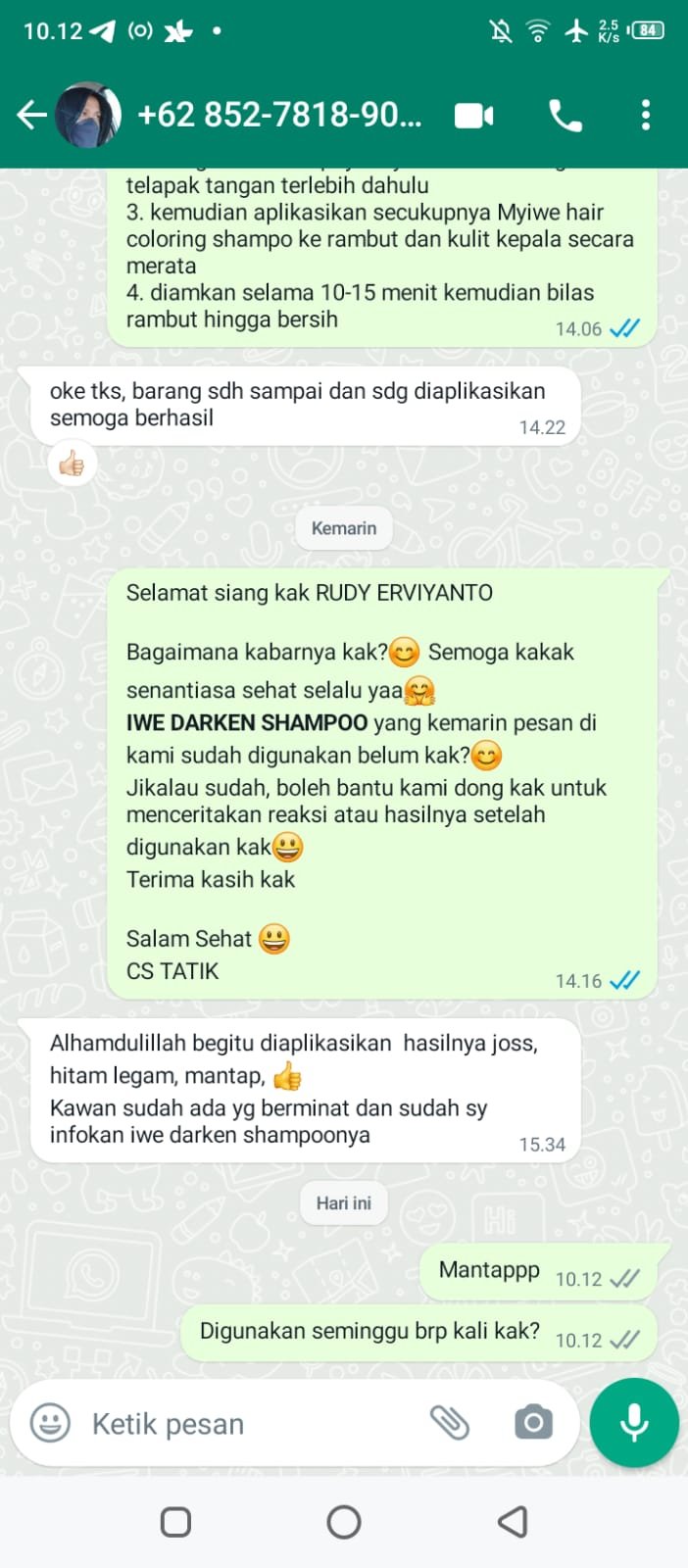 My Iwe Darken Shampo – Official Store